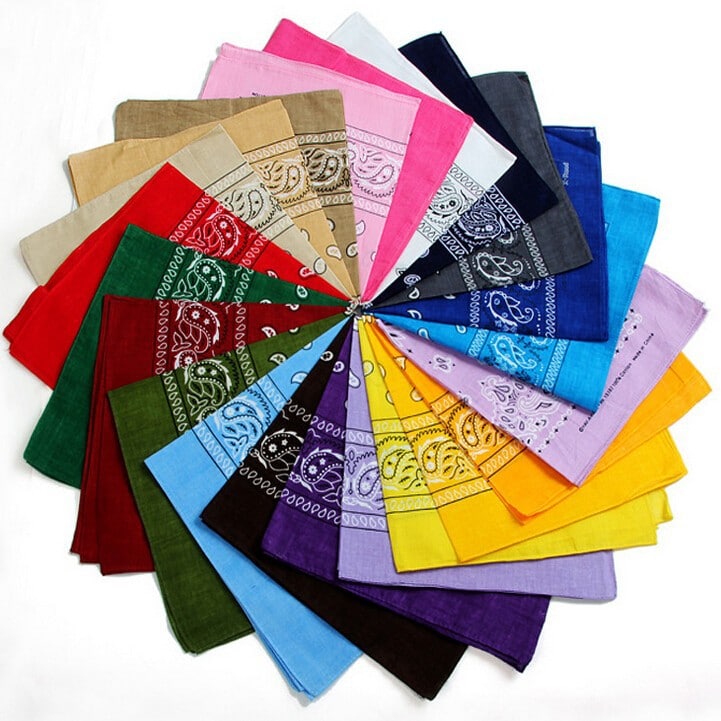 Custom Paisley Bandanas - BandanasOnline.com