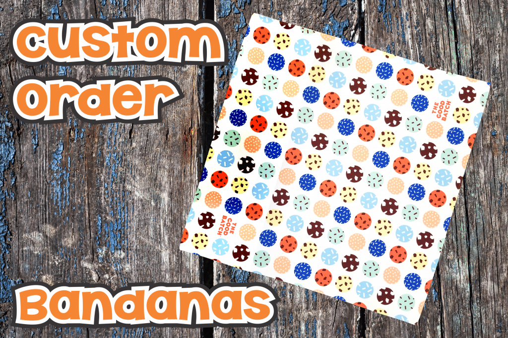 Custom Order Bandanas | Customized Bandana | Logo Bandanas